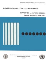 RAPPORT DE LA HUITIEME SESSION DE LA COMMISSION MIXTE FAO/OMS DU CODEX ...