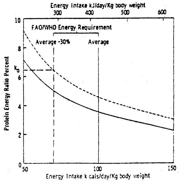 PROTEIN-ENERGY RATIOS
