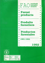 FAO Yearbook of Forest Products 1992