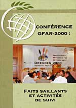 Conférence GFAR-2000:Faits saillants et activités de suivi