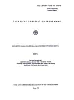 Technical report: meeting small-scale fish farmers' needs. Factoring ...