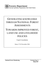 Generating knowledge through national forest assessments towards ...