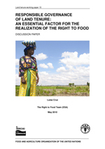 Responsible governance of land tenure: an essential factor for the ...
