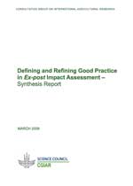 Defining and Refining Good Practice in Ex-post Impact Assessment ...