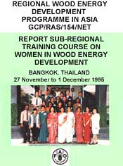 Report - Sub-regional training course on women in wood energy development