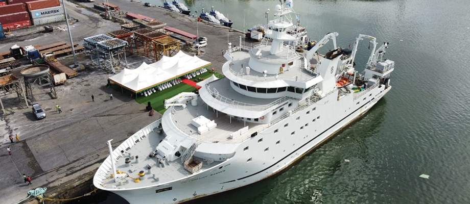 Research Vessel Dr. Fridtjof Nansen Advances Sustainable Fisheries in ...