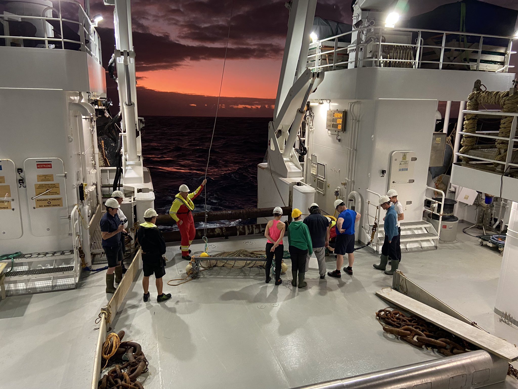 Research vessel Dr Fridtjof Nansen sails beyond national borders to ...