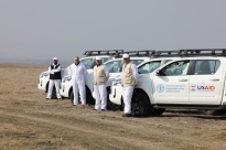 FAO assists the National Food Agency of Georgia as part of the locust ...