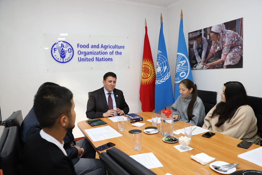 FAO Country Profiles | The first meeting of the FAO Youth Club took ...