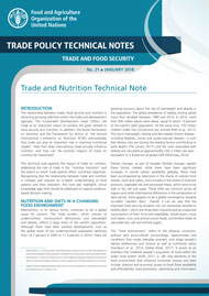 Trade and Nutrition Technical Note | Agrifood Economics | Food and ...