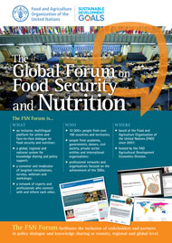 The Global Forum on Food Security and Nutrition | Agrifood Economics ...