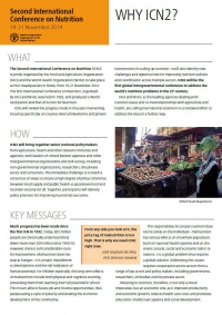 Why ICN2? | FAO