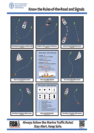 Know the Rules-of-the-Road and Signals | Fishing Safety | Food and ...