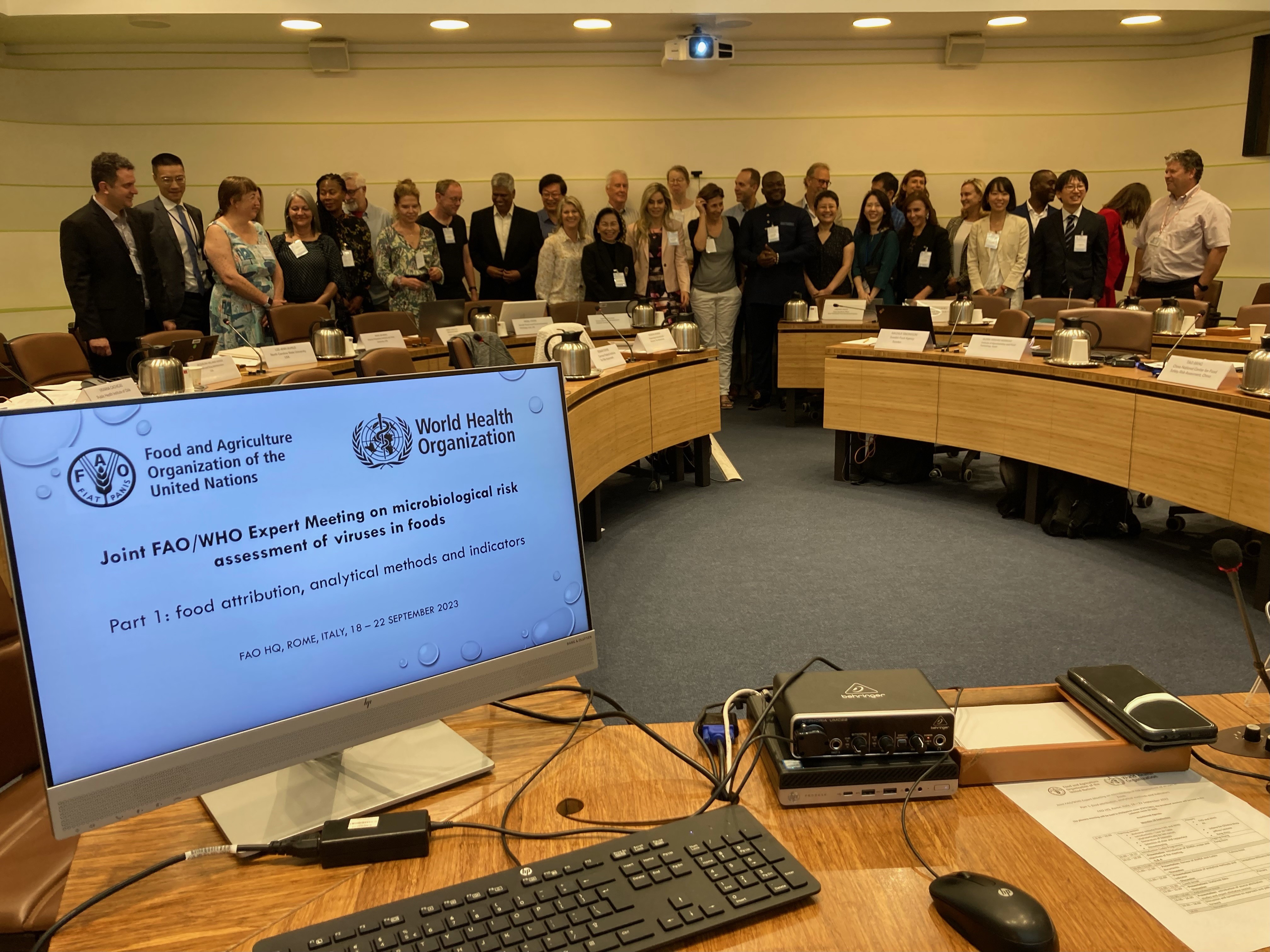 Experts start meeting, convened by FAO and WHO, on viruses in foods ...