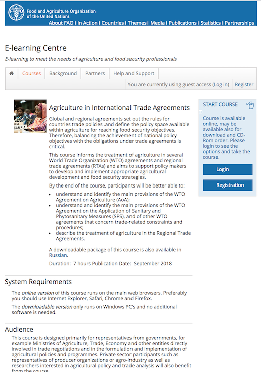 international trade course pdf