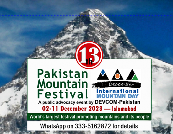 Celebration: 13th Pakistan Mountain Festival | International Mountain ...