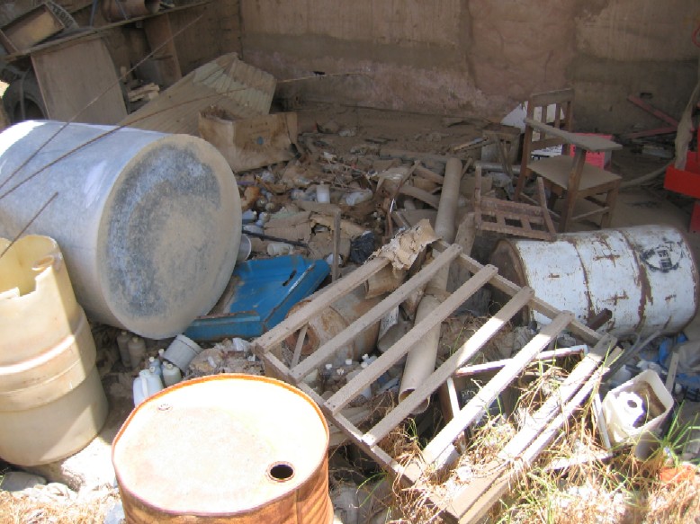 Obsolete Pesticides: Poor Storage