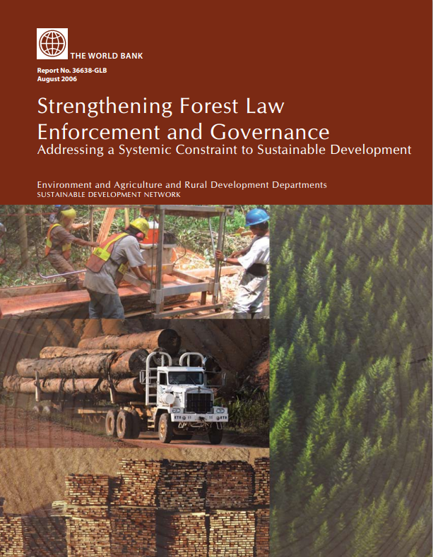 FAO - SFM Tool Detail: Strengthening forest law enforcement and ...
