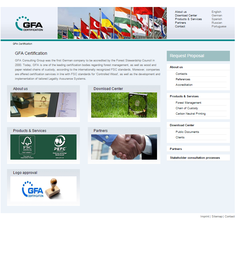 FAO - SFM Tool Detail: GFA Certification