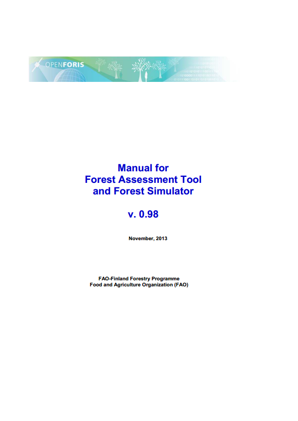 FAO - SFM Tool Detail: Forest assessment tool and simulator