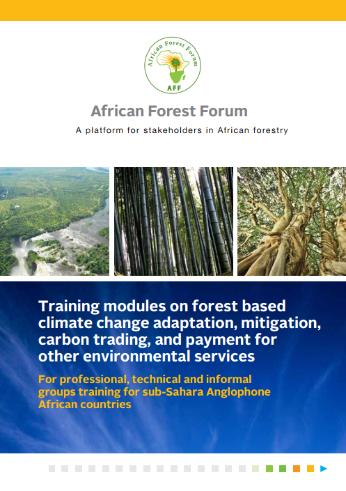 FAO - SFM Tool Detail: Training modules on forest based climate change ...