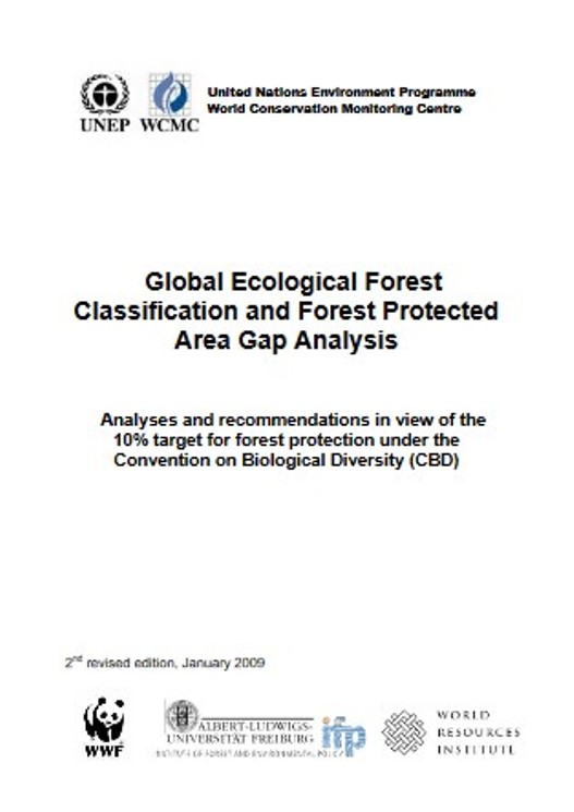 FAO - SFM Tool Detail: Global ecological forest classification and ...
