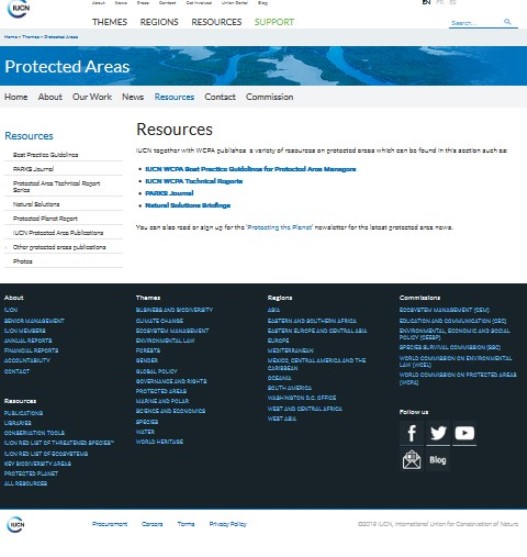 FAO - SFM Tool Detail: IUCN – Portal Resource