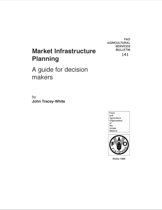 Market Infrastructure Planning - A Guide for Decision Markers