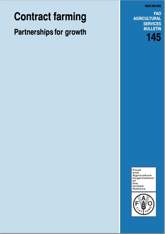 Contract Farming: Partnerships for Growth - A Guide