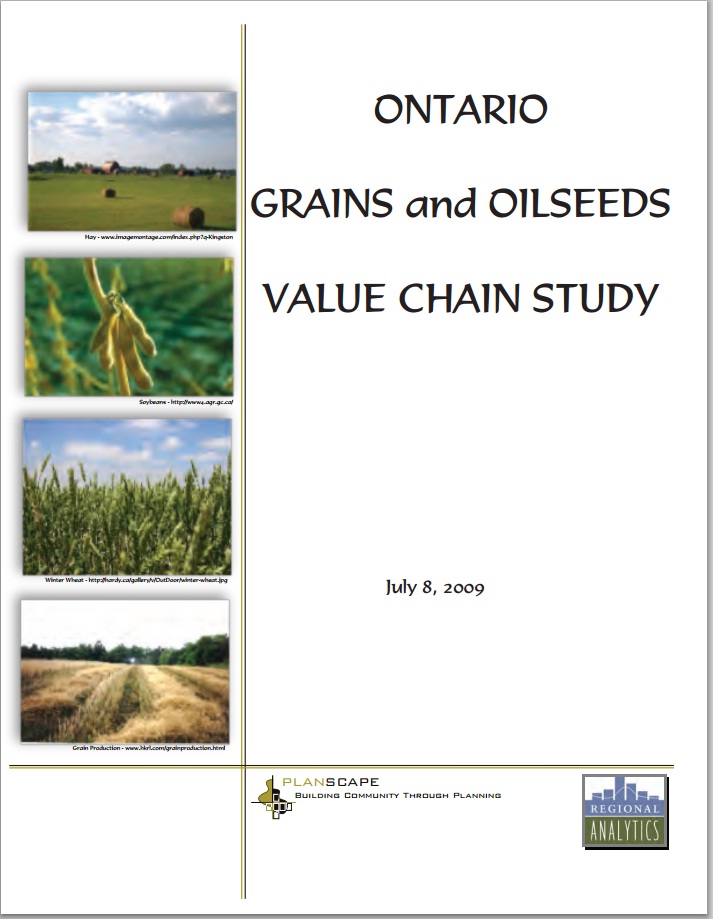 Ontario Grains and Oilseeds - Value Chain Study