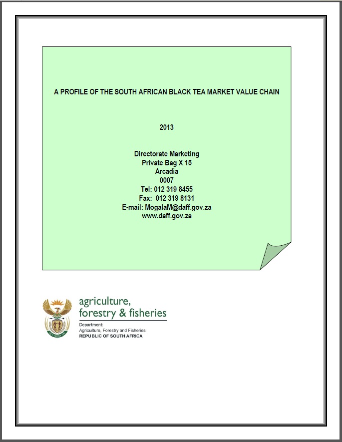 A Profile of the South African Black Tea Market Value Chain