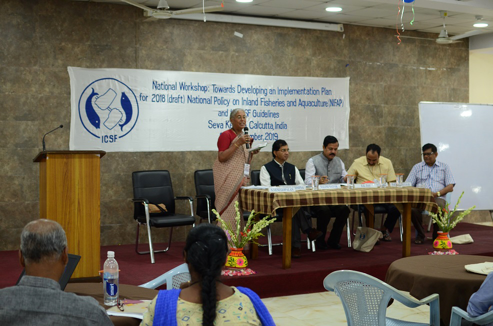 ICSF workshop on improving inland fisheries governance
