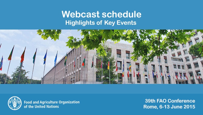 Food and Agriculture Organization of the United Nations - Webcast