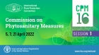 The 16th Session of the Commission on Phytosanitary Measures - Session 1