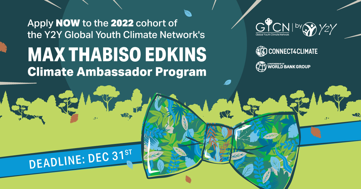 Join the Max Thabiso Edkins Climate Ambassador Program | Yunga-UN ...