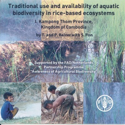 FAO Fisheries Department - Traditional use and availability of aquatic ...