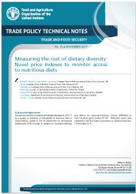 Trade technical notes| Markets and Trade | Food and Agriculture ...