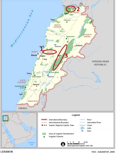 Background and sites | Water efficiency, productivity and ...