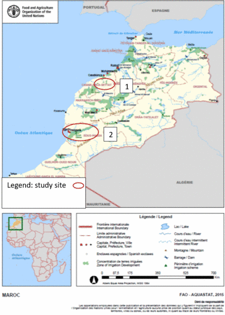 Background and sites | Water efficiency, productivity and ...