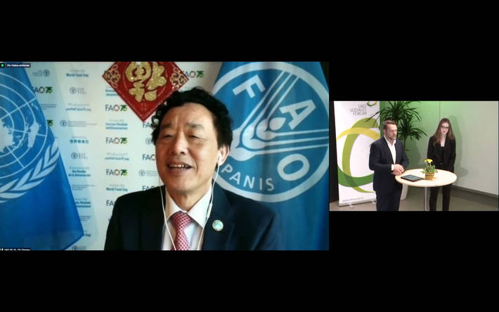 FAO Director-General highlights how to build an advanced society with ...