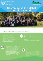 Mountain Partnership: Advocacy