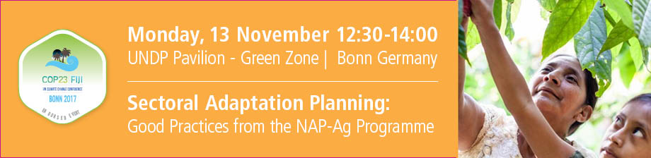 Sectoral Adaptation Planning | Integrating Agriculture in National ...